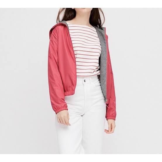 Uniqlo Reversible Parka, Women's Fashion, Coats, Jackets and Outerwear ...