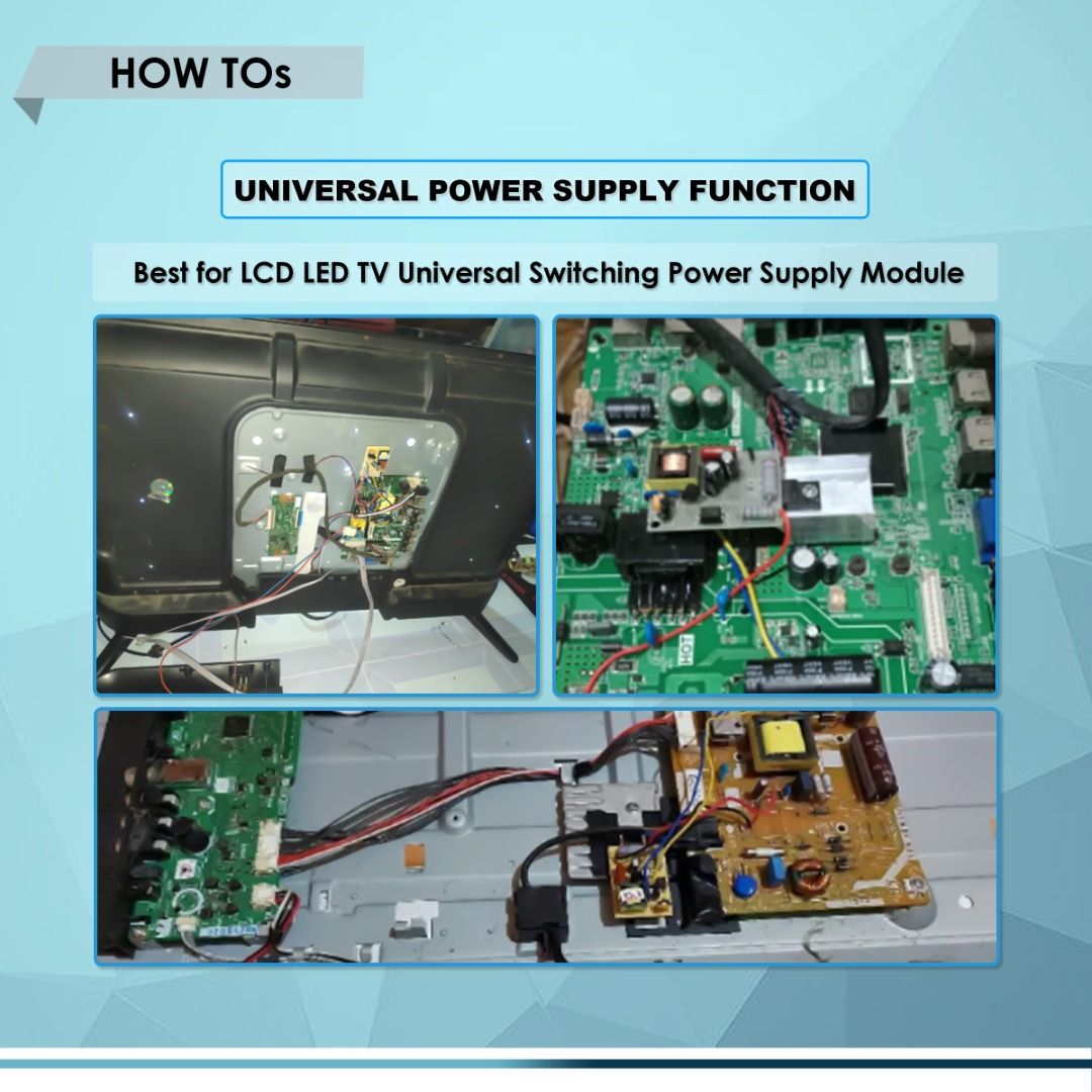 UNIVERSAL POWER SUPPLY MODULE, 5-24V LCD LED TV UNIVERSAL SWITCHING ...