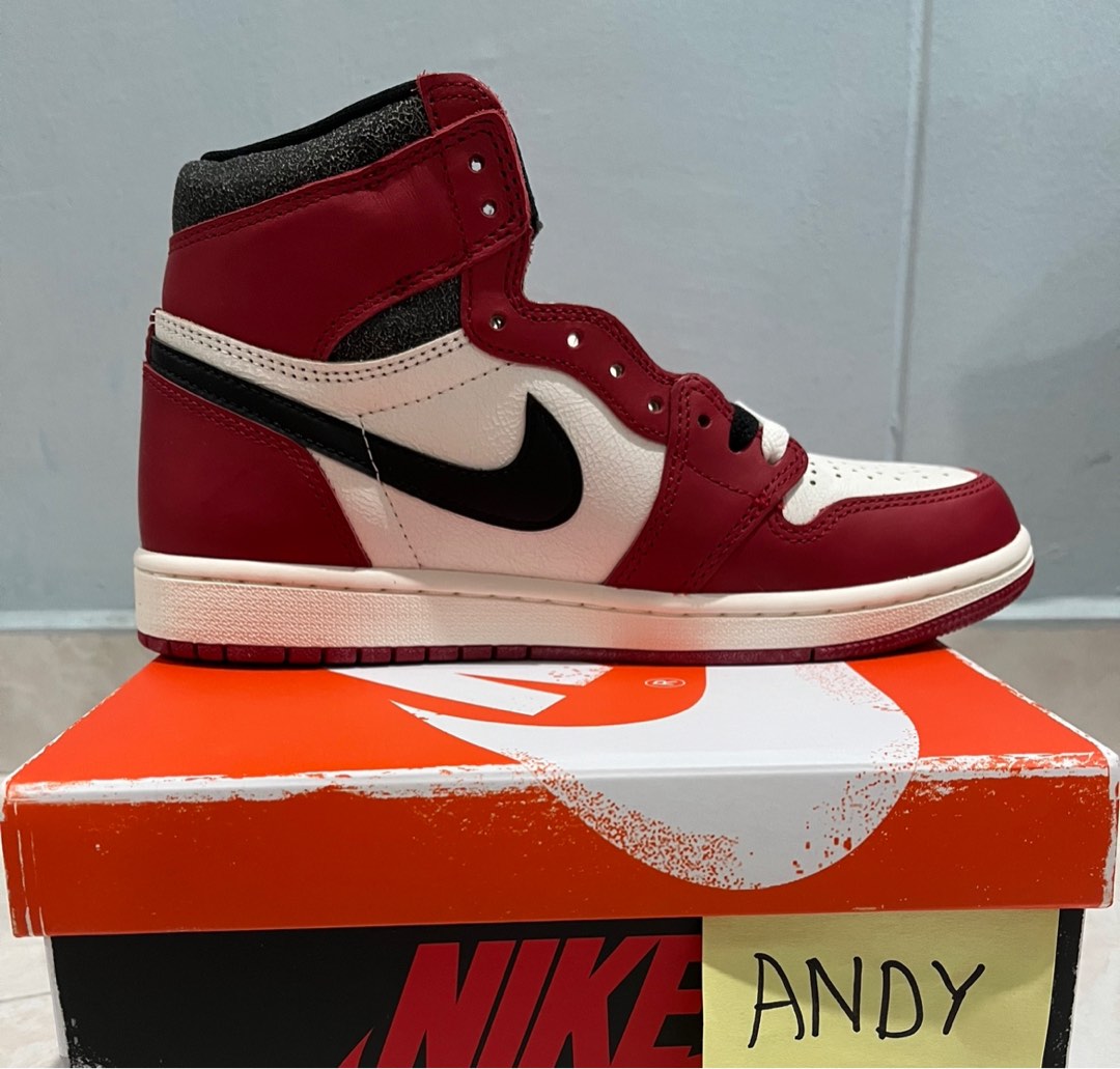 US8 Lost & Found Jordan 1 LnF L&F Nike, Men's Fashion, Footwear ...