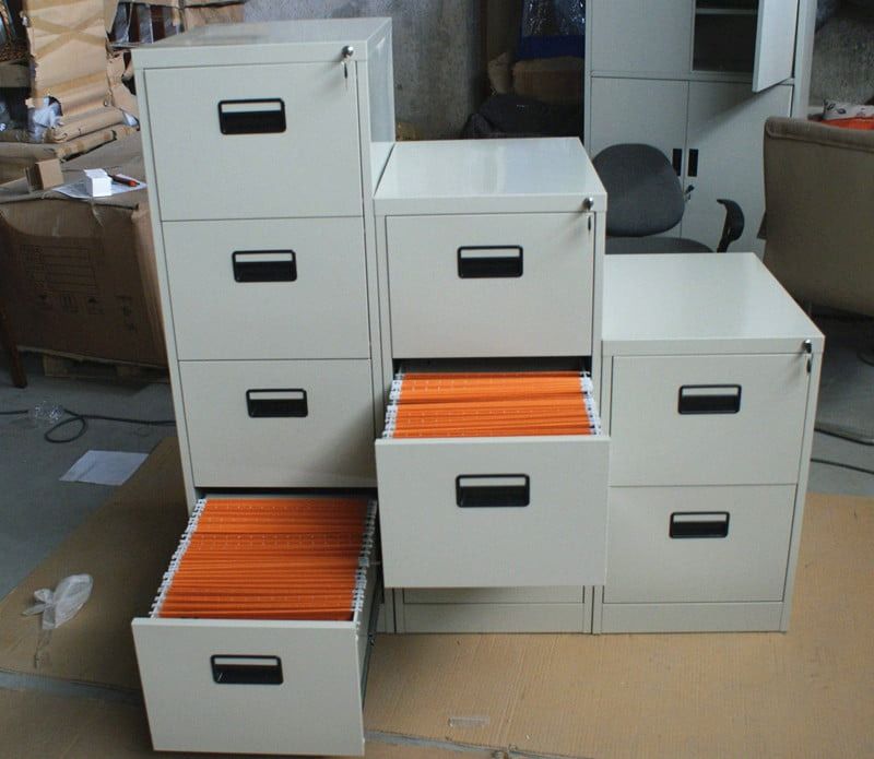 Vertical Filing cabinet, Office file cabinet, file drawer, Furniture ...