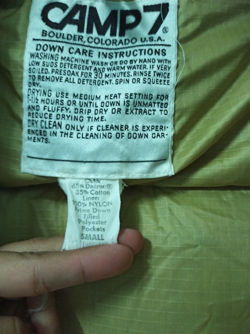 Vintage Camp 7 down puffer vest, Men's Fashion, Coats, Jackets and ...