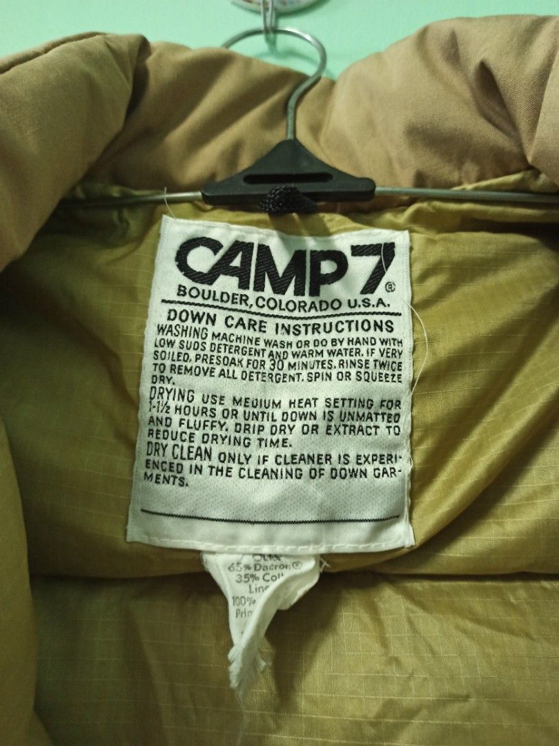 Vintage Camp 7 down puffer vest, Men's Fashion, Coats, Jackets and ...