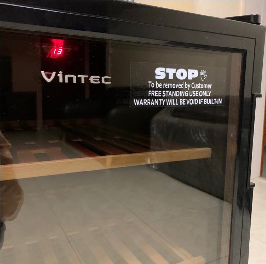 Vintec Wine Chiller, TV & Home Appliances, Kitchen Appliances ...