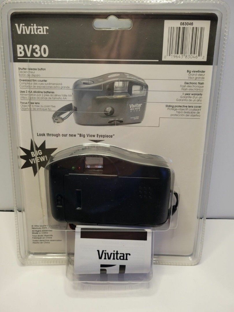 Vivitar 35mm camera new, Photography, Cameras on Carousell