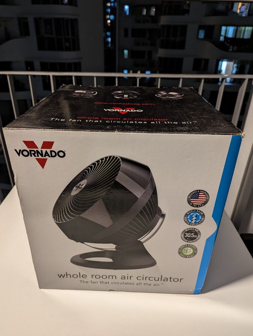 Vornado 660 (Black), Furniture & Home Living, Lighting & Fans, Fans on ...