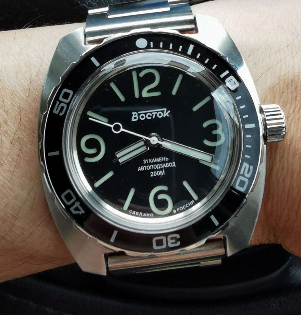 Vostok Amphibia watch (Russian made), Luxury, Watches on Carousell