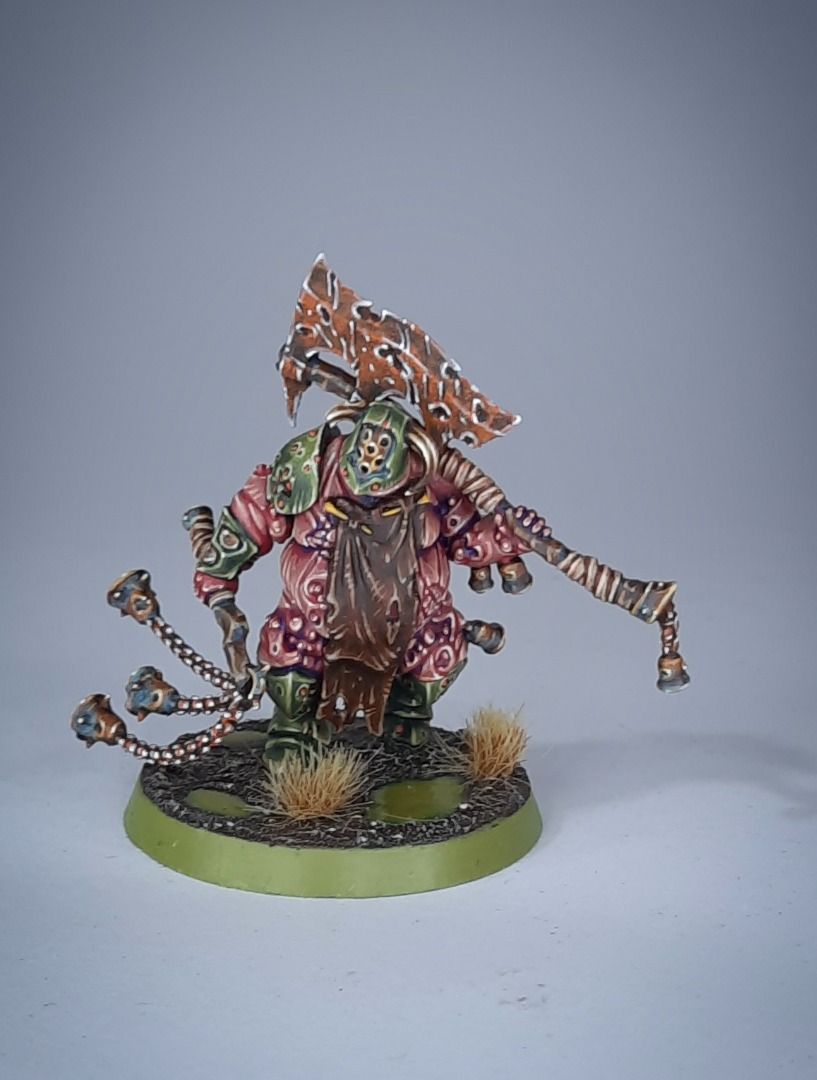 Warhammer AOS Maggotkin Of Nurgle Putrid Blightkings Painted, Hobbies ...
