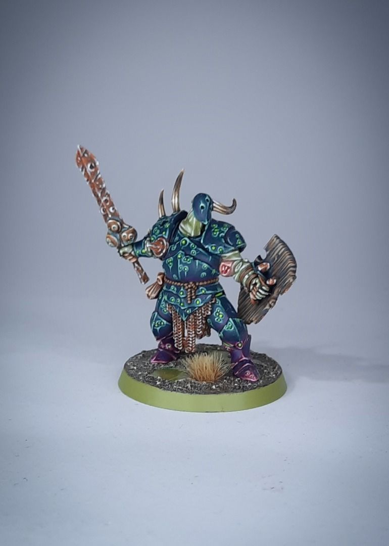 Warhammer AOS Maggotkin Of Nurgle Putrid Blightkings Painted, Hobbies ...
