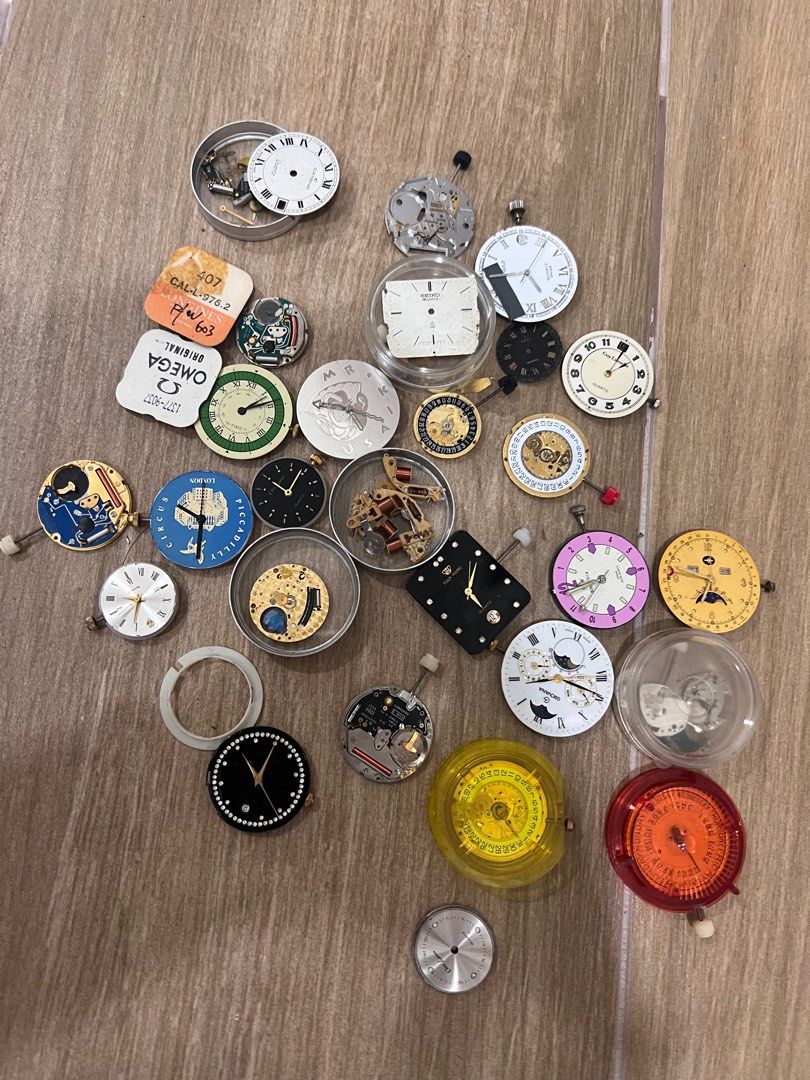 Watch parts quartz omega Longines eta dials parts, Luxury, Watches on ...