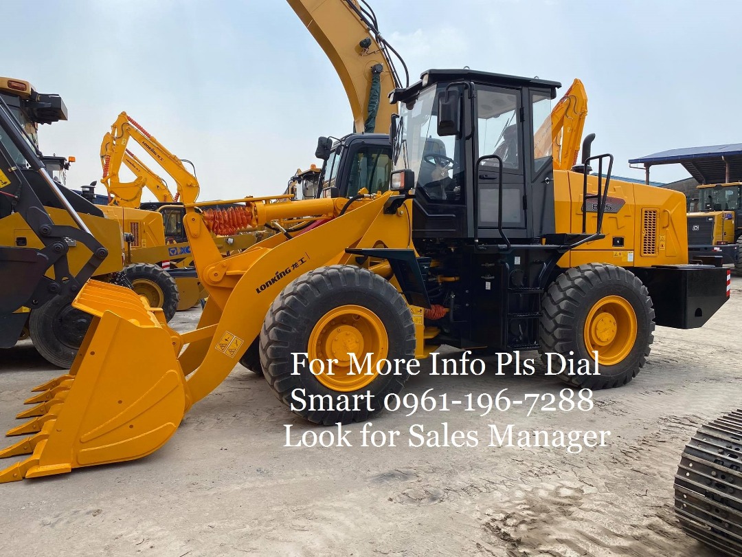 Wheel loader 2cbm Joystick Lonking CDM835, Special Vehicles, Heavy ...