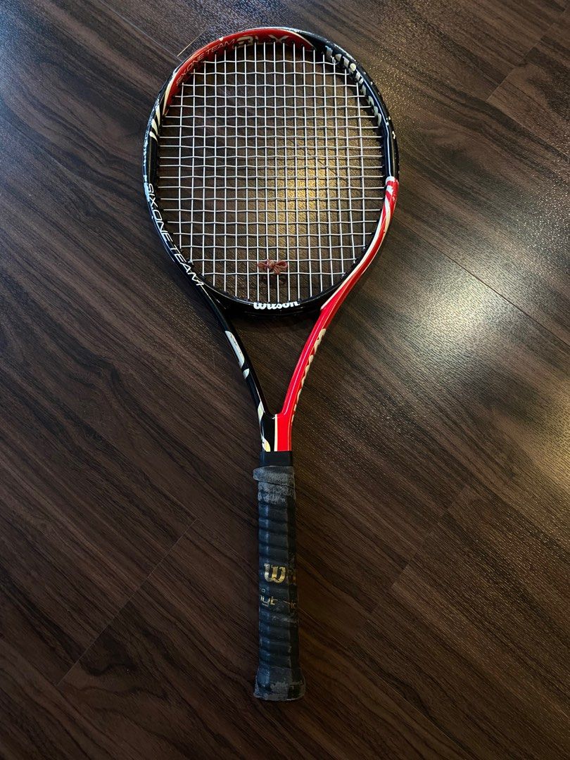 wilson tennis racket, Sports Equipment, Sports & Games, Racket & Ball ...