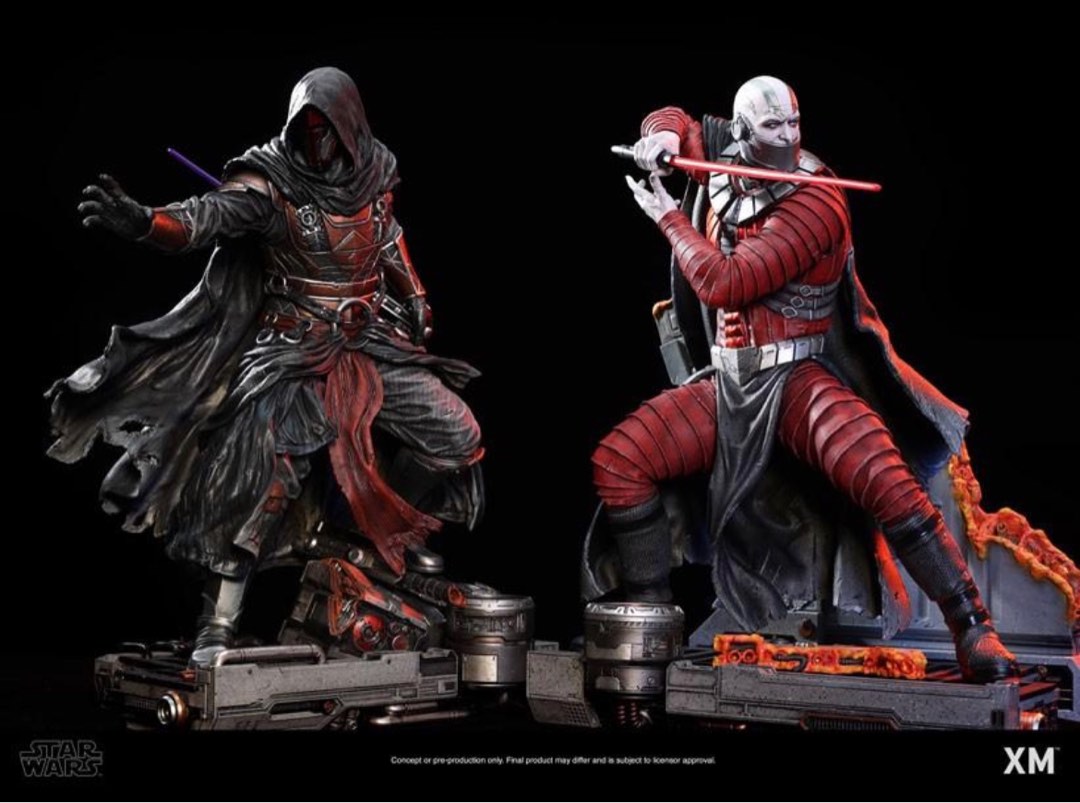 XM Studios Darth Raven and Malak Set, Hobbies & Toys, Memorabilia ...