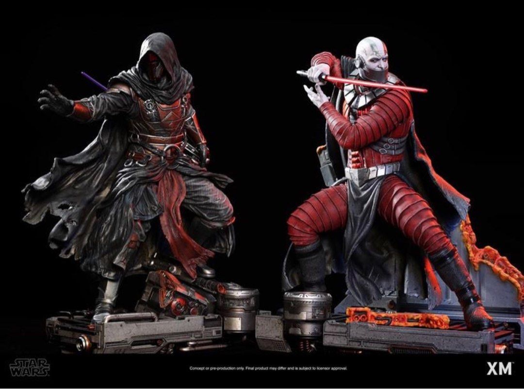 XM Studios Darth Raven and Malak Set, Hobbies & Toys, Memorabilia ...