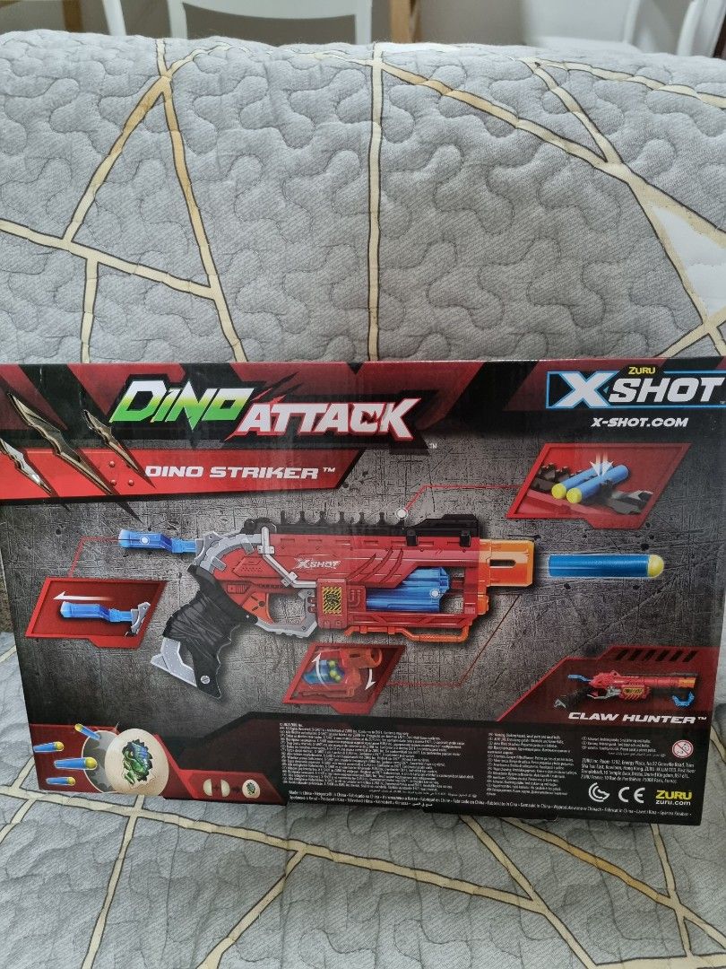 Xshot Dino Attack Dino Striker, Hobbies & Toys, Toys & Games on Carousell