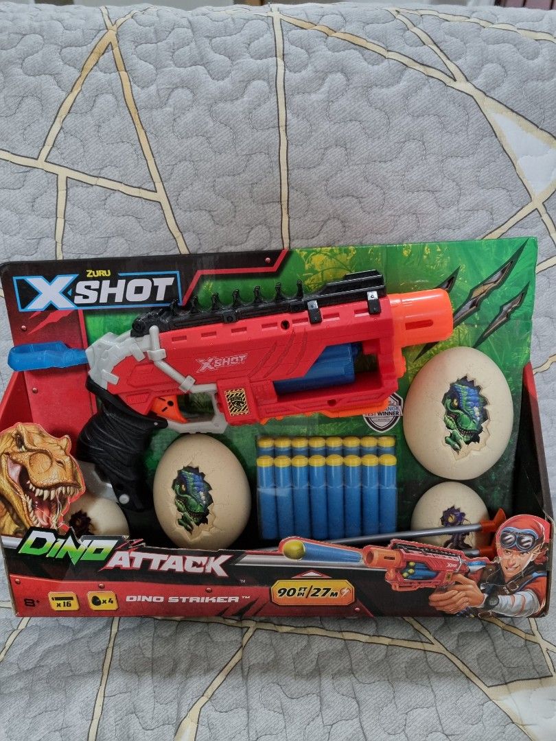 Xshot Dino Attack Dino Striker, Hobbies & Toys, Toys & Games on Carousell