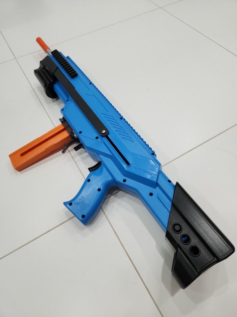 Nerf Blaster - XZeus 2 Blue color (limited 100 pieces), Hobbies & Toys ...