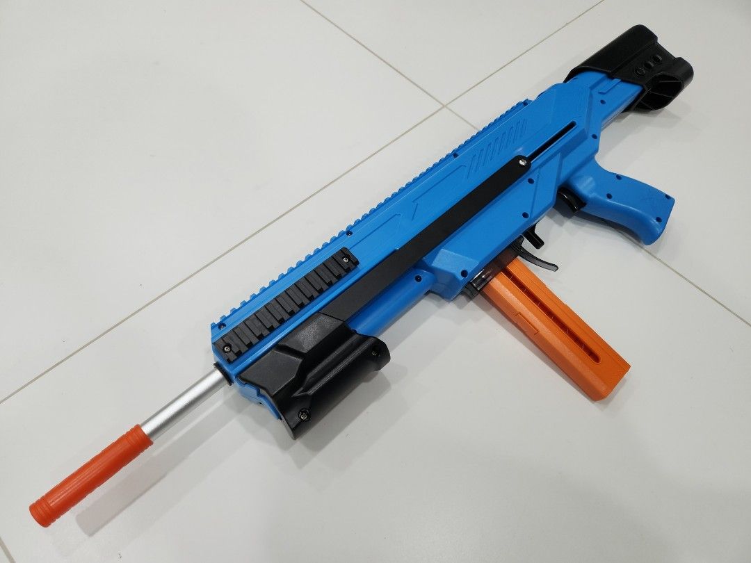 Nerf Blaster - XZeus 2 Blue color (limited 100 pieces), Hobbies & Toys ...