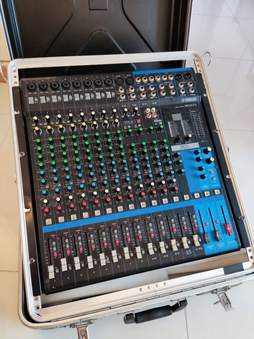 Yamaha MG16XU 16 Channel Mixer with Built-In FX, Audio, Other Audio ...