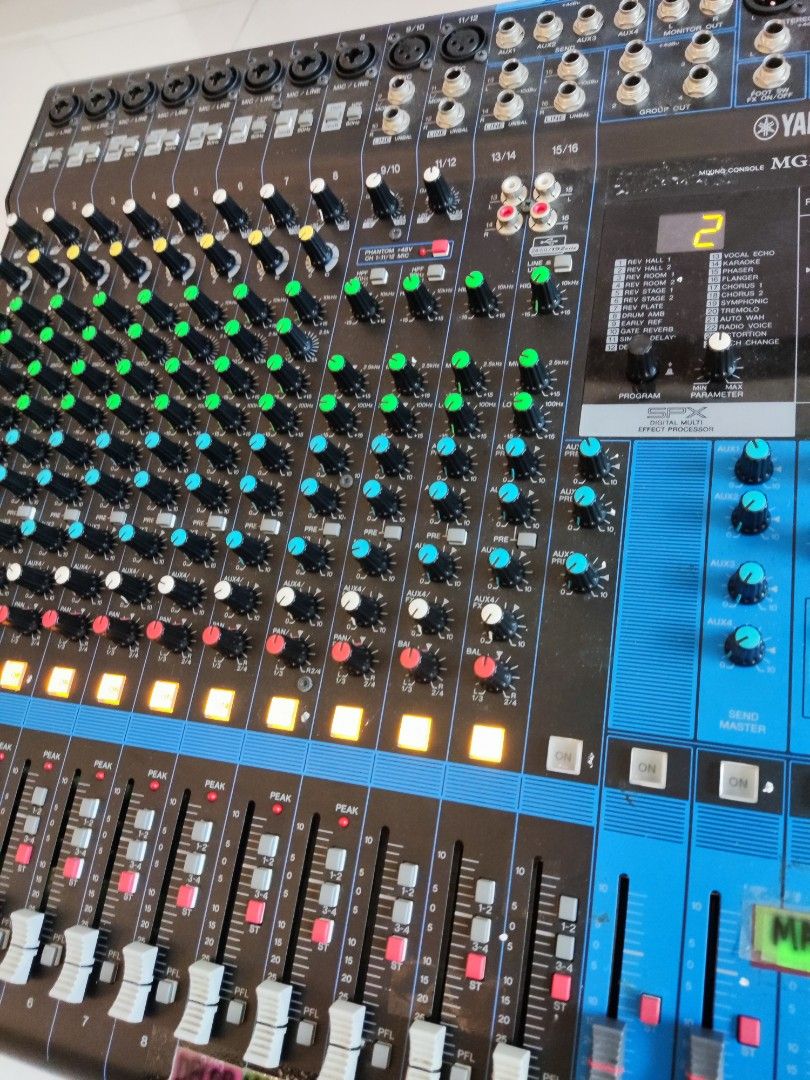 Yamaha MG16XU 16 Channel Mixer with Built-In FX., Audio, Other Audio ...