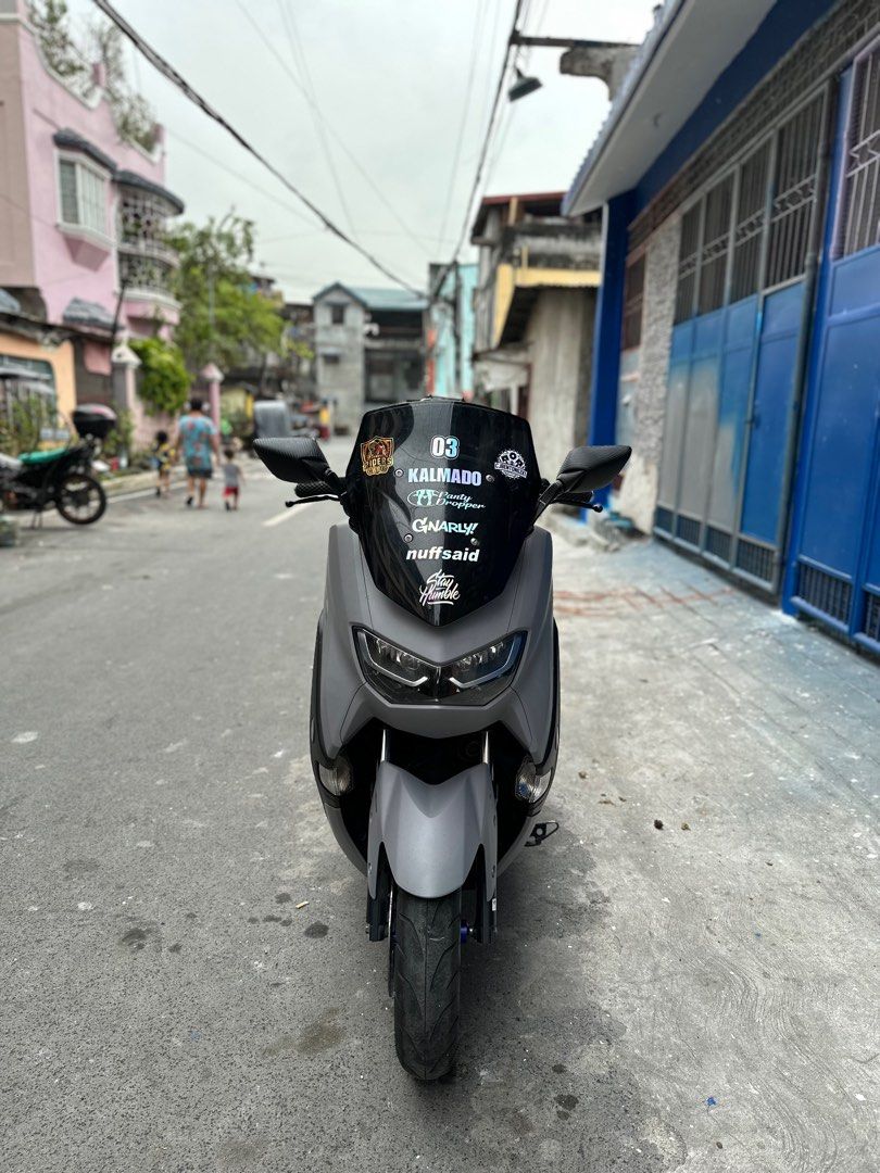Yamaha Nmax Abs v2.1 tcs yconnect icon grey complete papers, Motorbikes ...