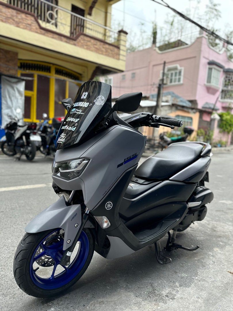 Yamaha Nmax Abs v2.1 tcs yconnect icon grey complete papers, Motorbikes ...
