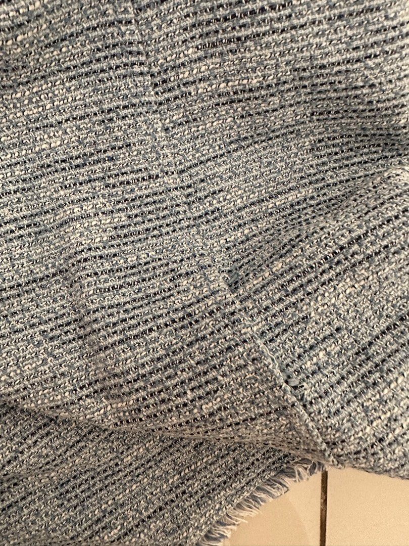 ZARA Tweed Shirt and Skirt Set, Women's Fashion, Dresses & Sets, Sets ...