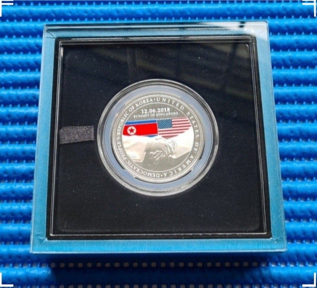 2018 United States Trump & DPRK Korea Kim Singapore Summit ...