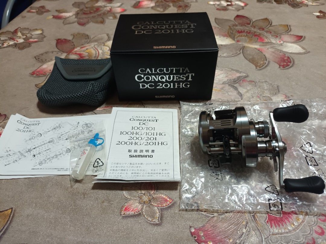 20 Calcutta Conquest DC 201hg, Sports Equipment, Fishing on Carousell