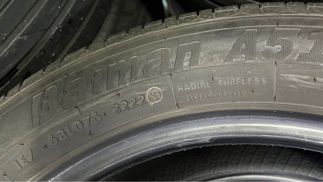 215/55/18 batman, Car Accessories, Tyres & Rims on Carousell