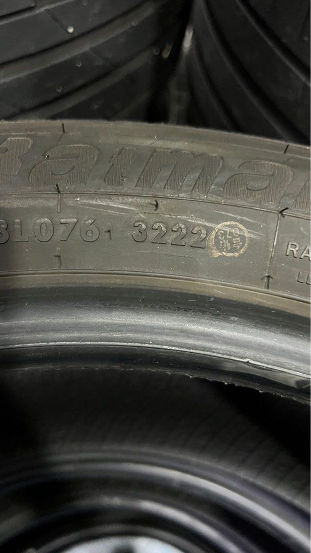 215/55/18 batman, Car Accessories, Tyres & Rims on Carousell