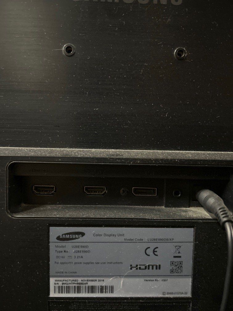 28" inches UHD 4K Resolution Samsung PC Monitor U28E590D, Computers ...