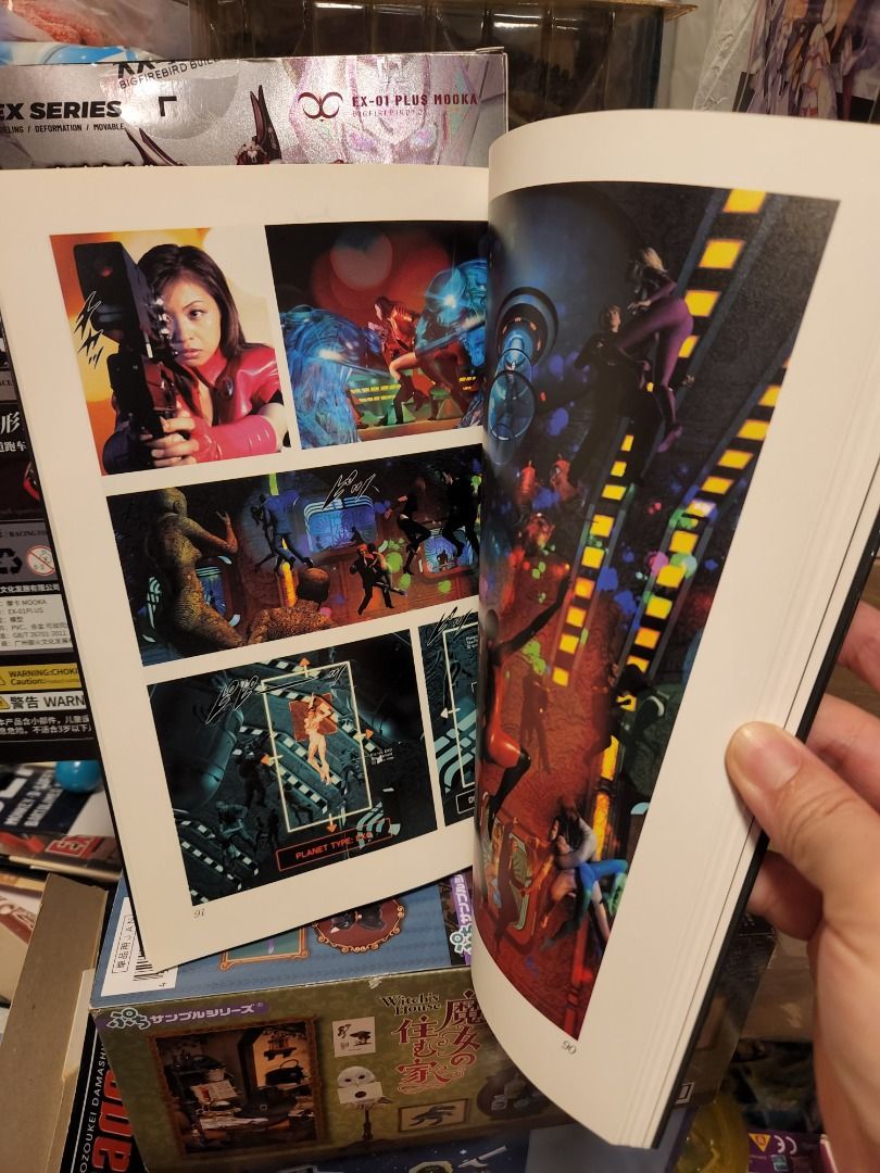 2手 8新 日文版 GUN DRAGON SIGMA 全一册 真人加CG漫畫 作者 寺沢武一 哥布拉, 興趣及遊戲, 書本 & 文具, 漫畫 ...