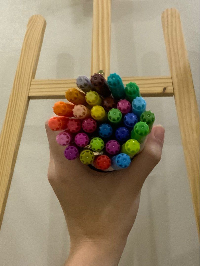 30 pcs Miniso Markers (Watercolor) Twin Art, Hobbies & Toys, Stationary ...