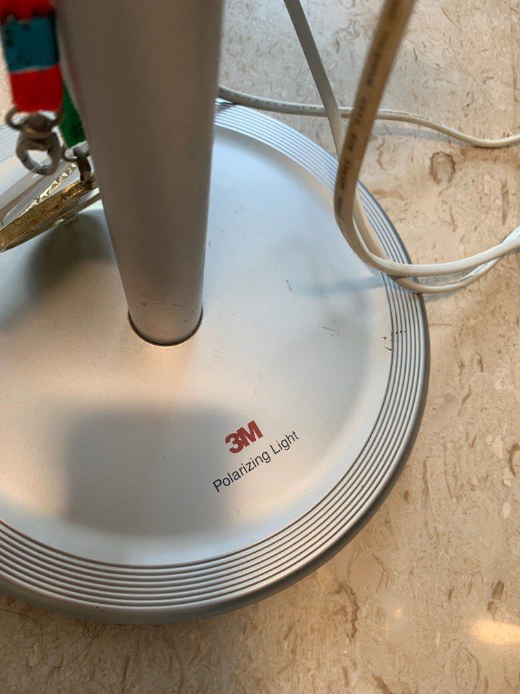 3M Polarising Light stand - 1 metre plus high, Furniture & Home Living ...