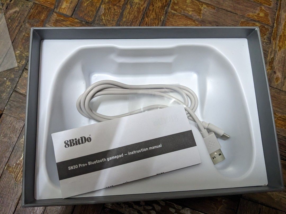 8BitDo SN 30 Pro + Bluetooth gamepad, Video Gaming, Gaming Accessories ...