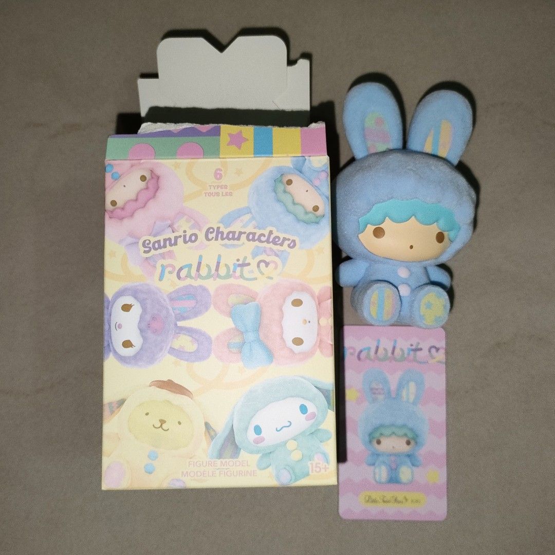 PENDING / SANRIO CHARACTERS RABBIT BUNNY LITTLE TWIN STARS KIKI BLIND ...