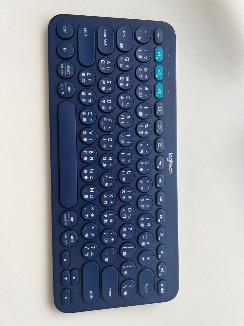 台灣公司貨 Logitech K380 羅技 藍芽 無線 鍵盤 , 電腦及科技產品, 桌上電腦或筆記型電腦在旋轉拍賣