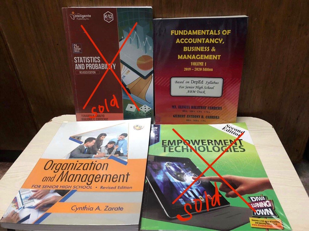 ABM Grade 11 books, Hobbies & Toys, Books & Magazines, Textbooks on ...