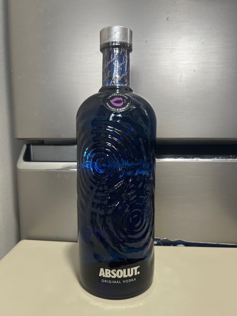 Absolut VODKA - limited edition 1L, Food & Drinks, Alcoholic Beverages ...