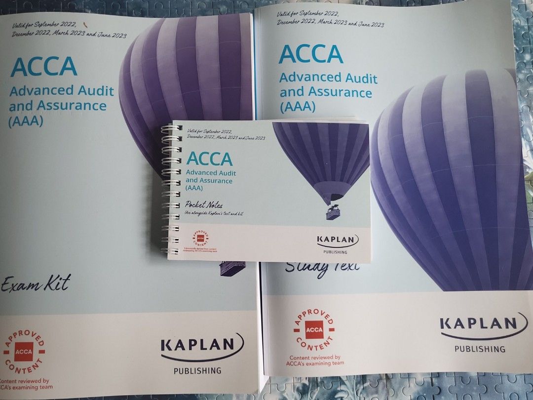 ACCA - Advanced Audit Assuance (AAA), Hobbies & Toys, Books & Magazines ...