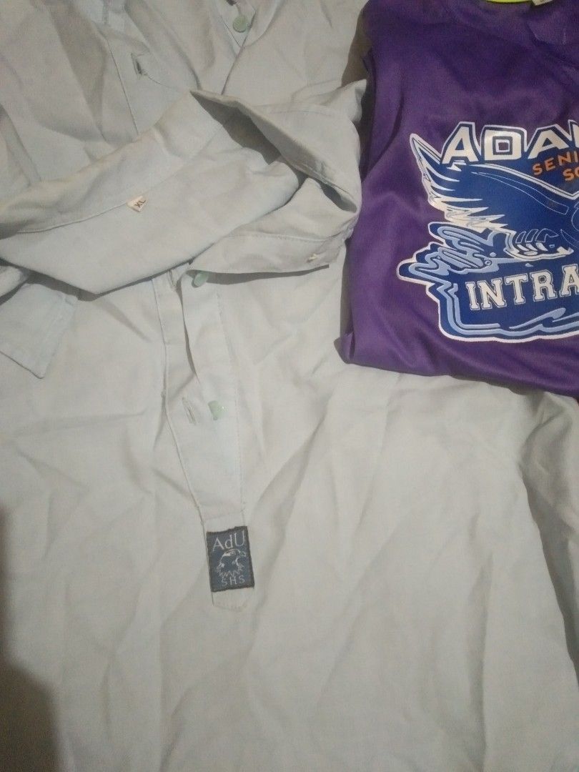 ADAMSON SENIOR HIGH UNIFORM & Jersey tshirt, Women's Fashion, Tops ...