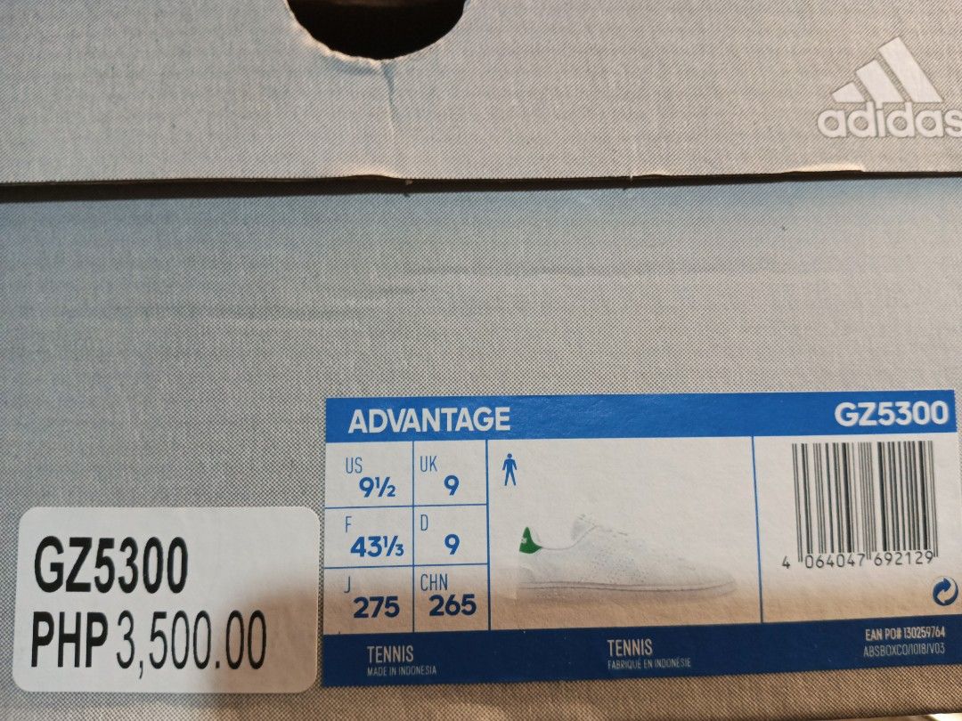 ADIDAS ADVANTGE 9.5US MEN, Men's Fashion, Footwear, Sneakers on Carousell