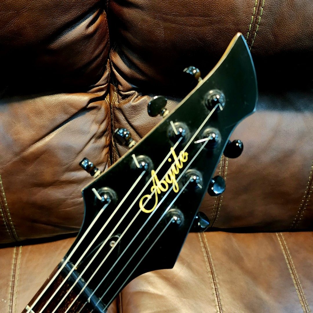 Agile Pendulum Gen 1 72527 7 String Electric Guitar Fanned Fret ...