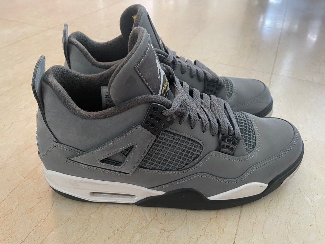 Air Jordan 4 Retro - cool grey, Men's Fashion, Footwear, Sneakers on ...