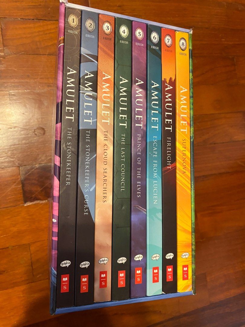 'Amulet' book series, Hobbies & Toys, Books & Magazines, Fiction & Non ...