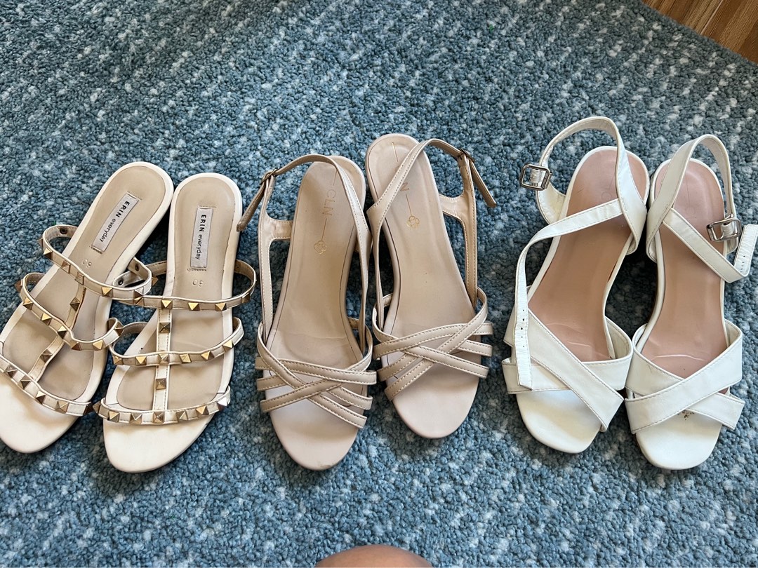 Assorted shoes, Women's Fashion, Footwear, Flats & Sandals on Carousell