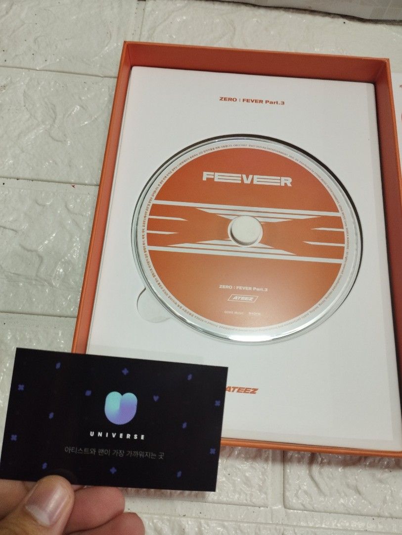 Ateez zero:fever part 3 album, Hobbies & Toys, Memorabilia ...