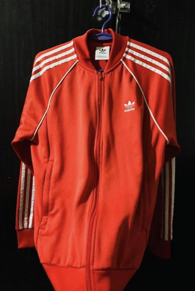Authentic Adidas Firebird Track Jacket Red, Women's Fashion, Coats ...