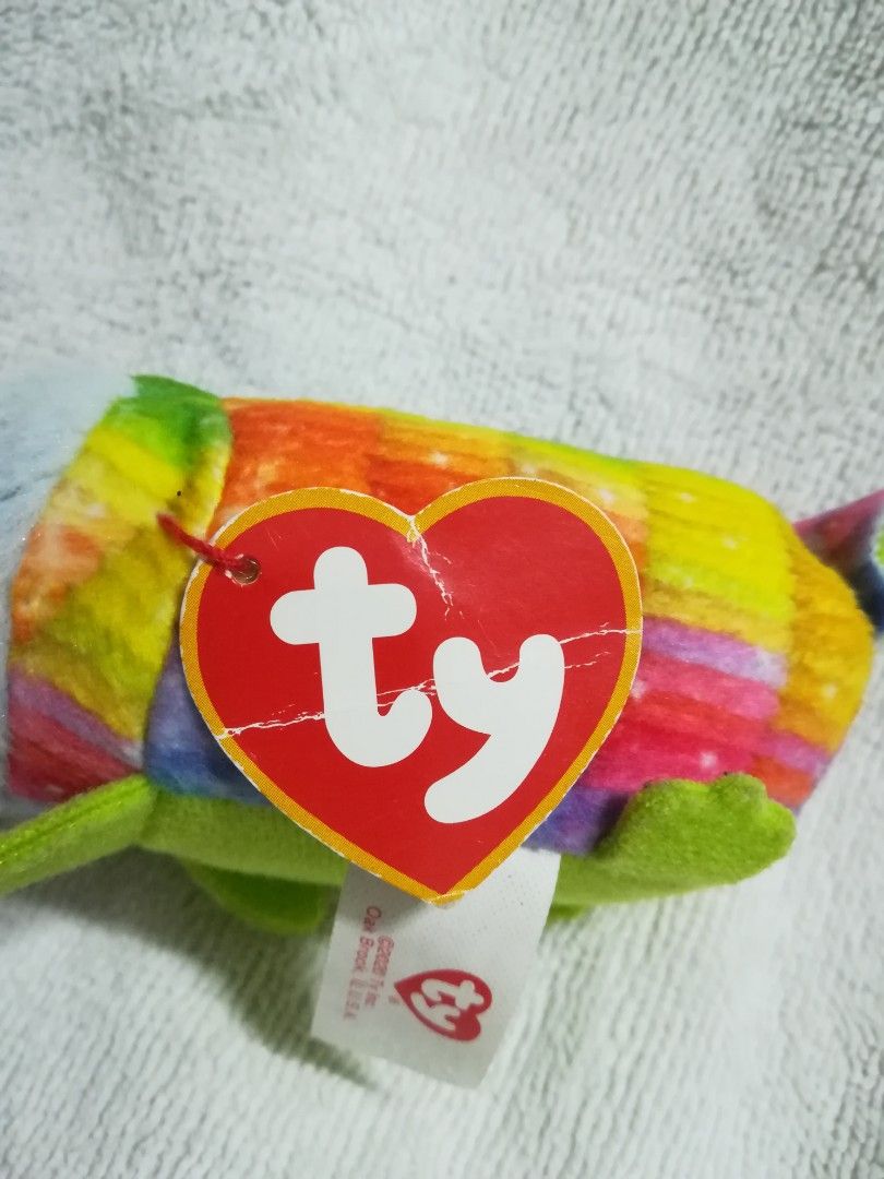 Authentic TY Teeny Glitter Eyes Collection - Light Blue Face Mimi the ...