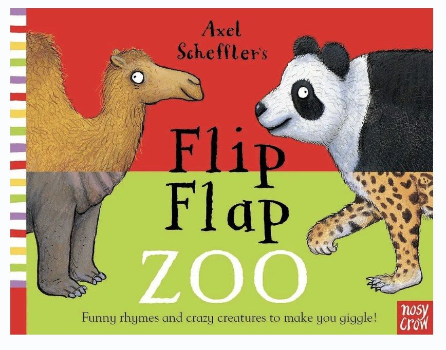 Axel Scheffler's Flip Flap Zoo (Board Book), Hobbies & Toys, Books ...